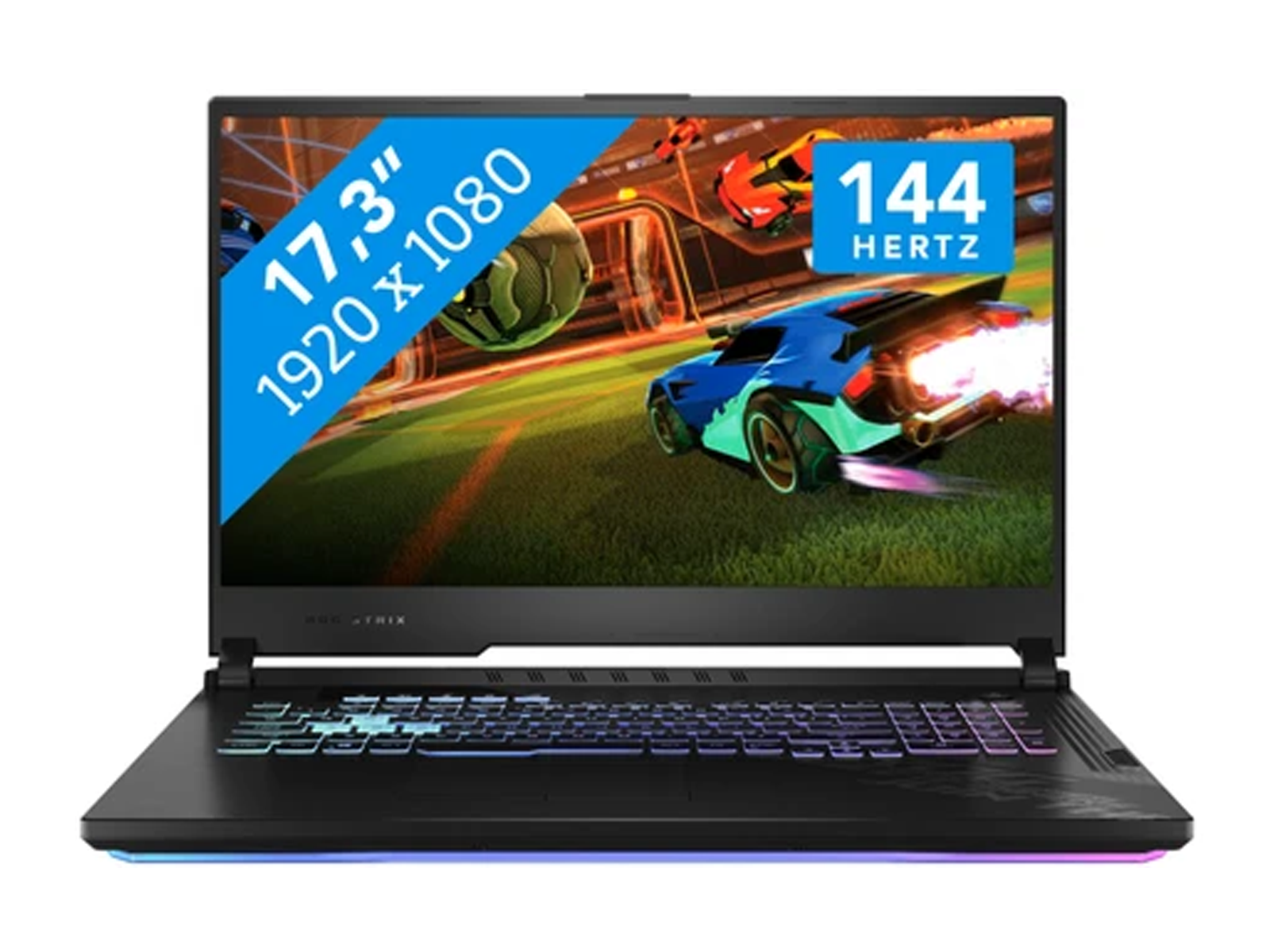 ASUS ROG STRIX G712LW-EV002T QWERTY 17'' IPS FHD 144Hz I7-10750H 16GB ...