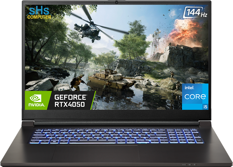 SHS PC Nomad Gaming : NP70SNC 17.3'' FullHD 144Hz Mat I5-13500HX ...