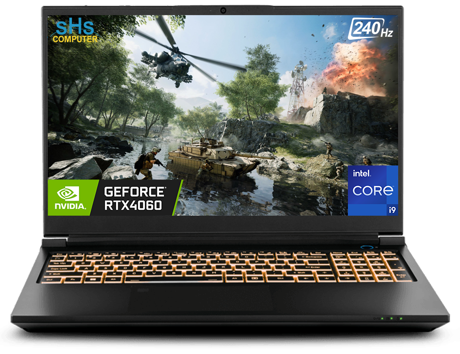 SHS PC Nomad Gaming : PD50SND-G slim 15.6'' QHD 2560X1440 240Hz G.SYNC ...