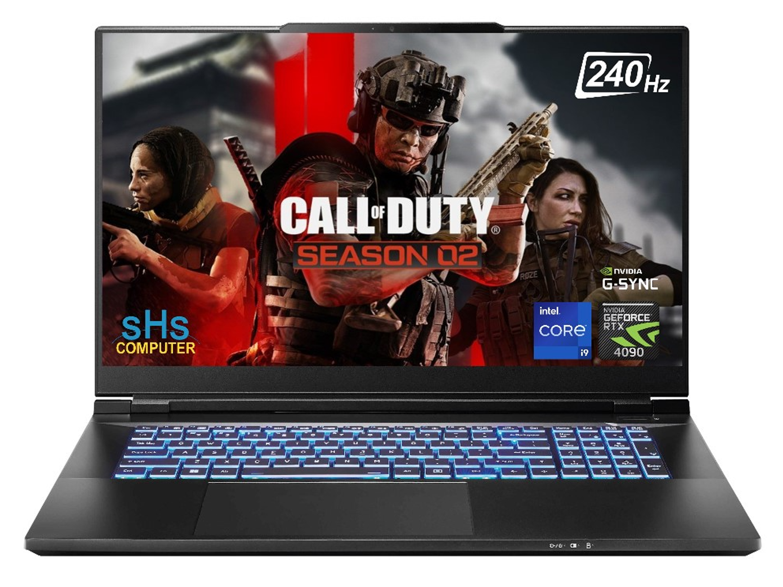 SHS PC Nomad Gaming : X370SNW-G 17.3'' QHD 2560X1440 240Hz G.SYNC I9 ...