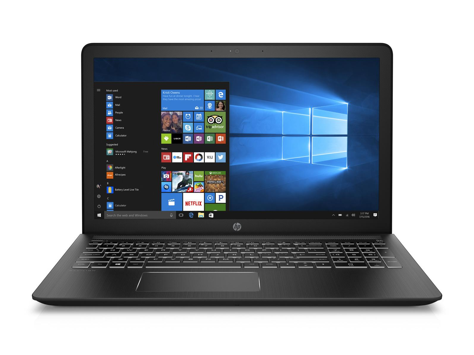 HP PAVILION POWER 15-CB015NF 15.6'' FHD IPS i5-7300HQ 8gb 256GB ssd gtx ...