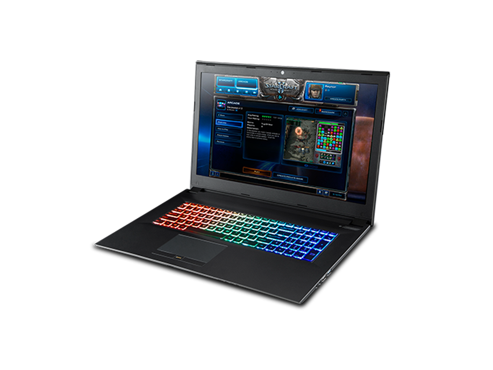 NOTEBOOK SHS N870HK1 17.3'' FHD GTX 1050ti 4GB - SHS Computer