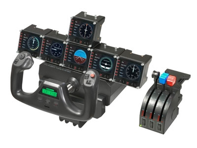 SAITEK Flight Simulation, Pro Flight Instrument Panel - SHS Computer